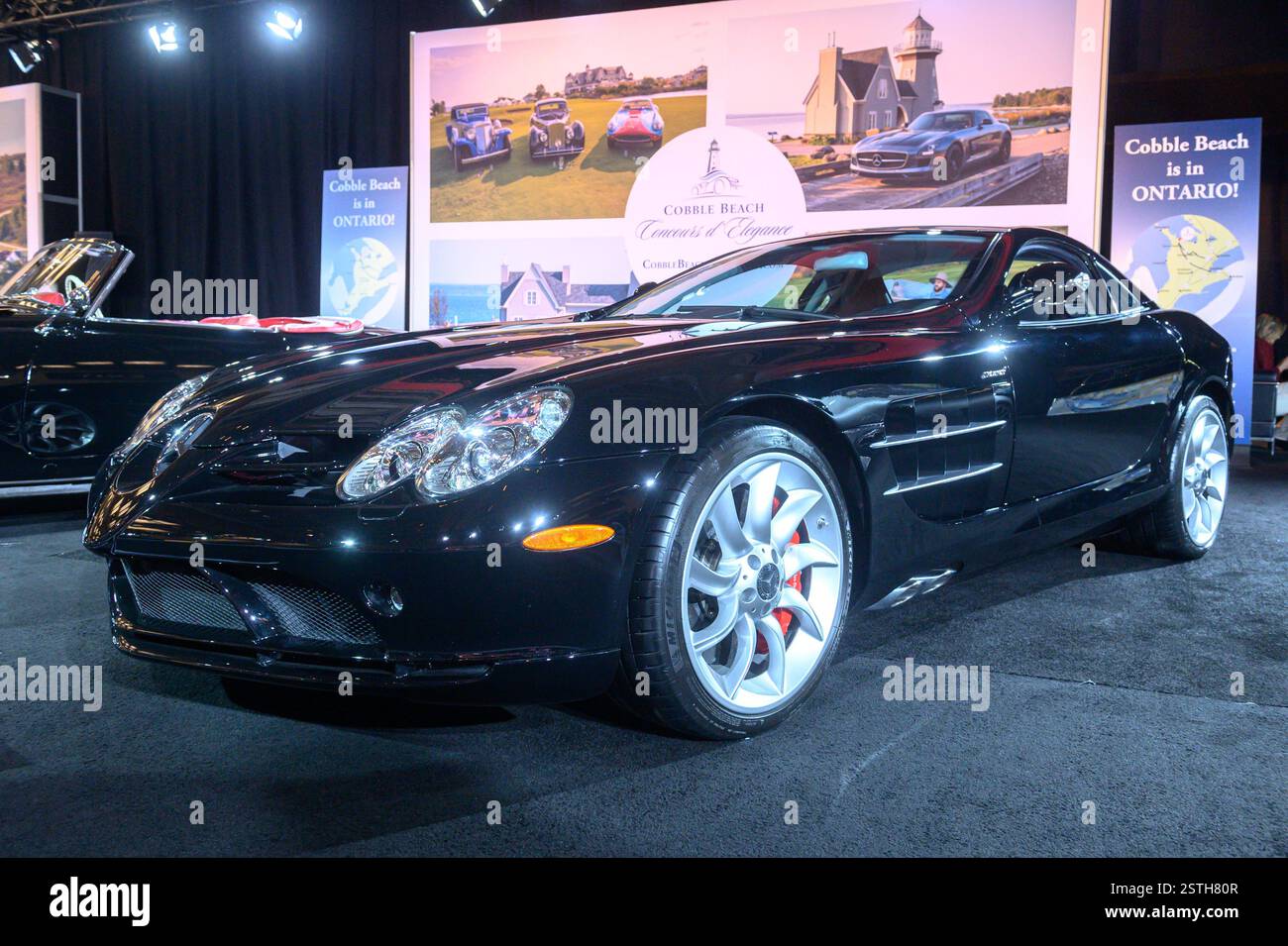 Toronto, ON, Canada - February 14, 2025: 2006 Mercedes-Benz SLR McLaren ...