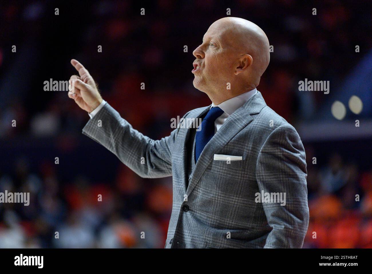 UCLA head coach Mick Cronin shouts to his team during an NCAA college ...