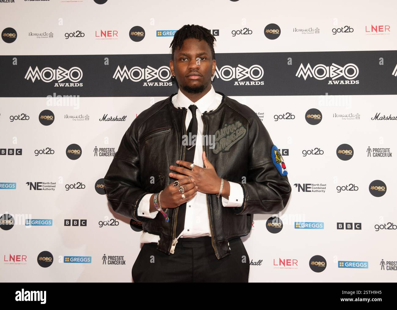 Newcastle, United Kingdom. 18th February 2025. Newcastle local artist ...