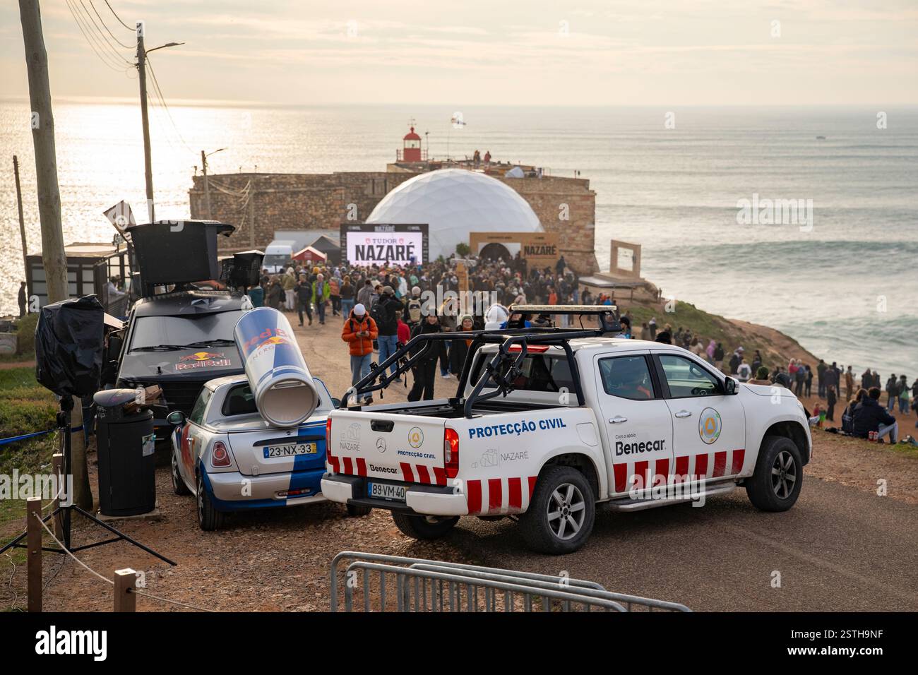NAZARE, PORTUGAL - FEBRUARY 18: 'Tudor Nazare Big Wave Challenge ...