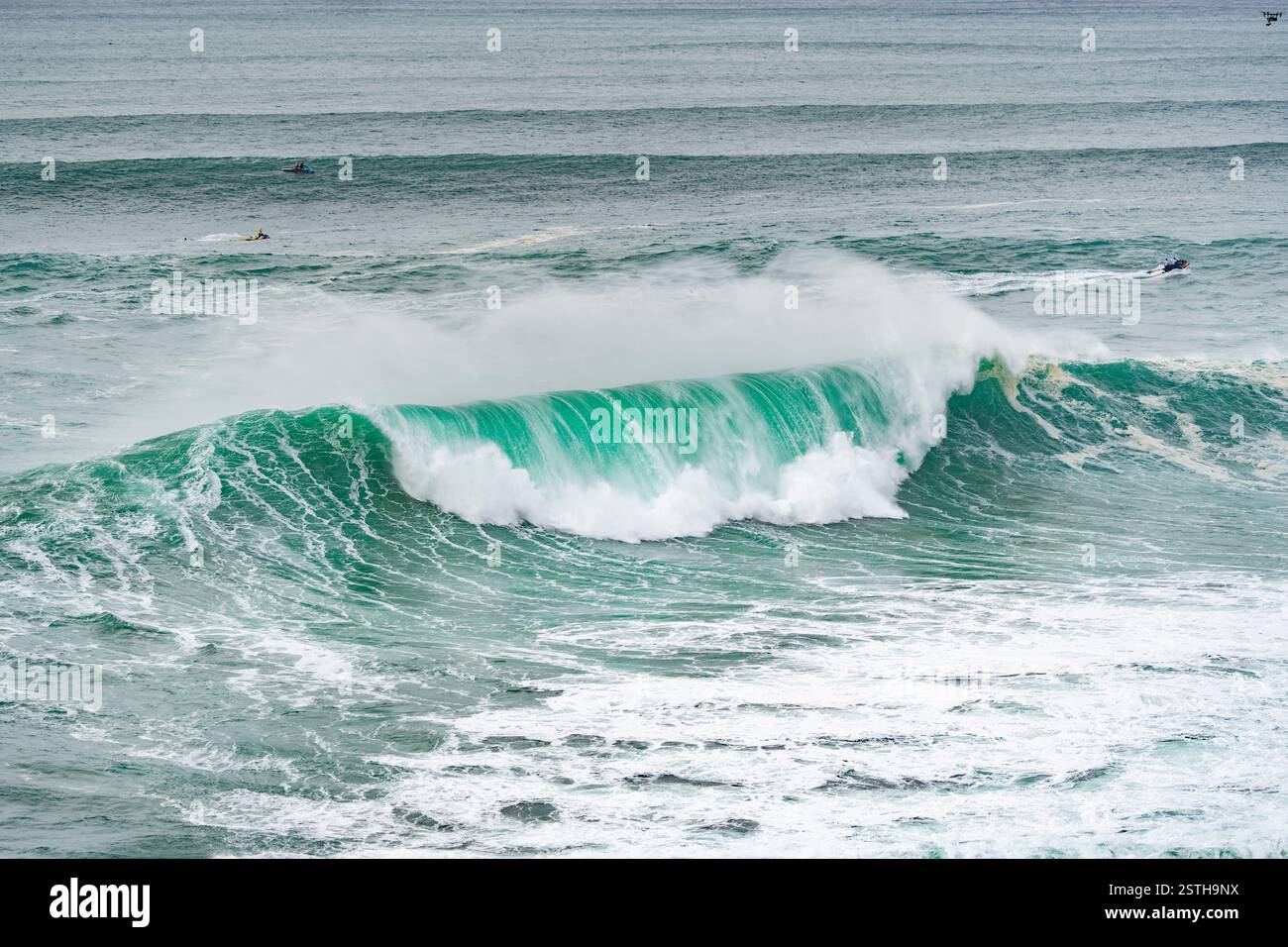 NAZARE, PORTUGAL - FEBRUARY 18: 'Tudor Nazare Big Wave Challenge ...
