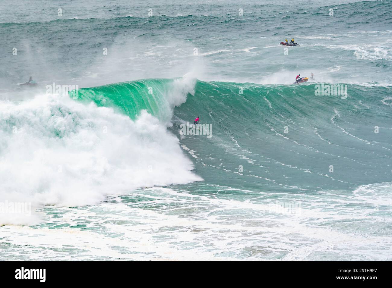 NAZARE, PORTUGAL - FEBRUARY 18: 'Tudor Nazare Big Wave Challenge ...