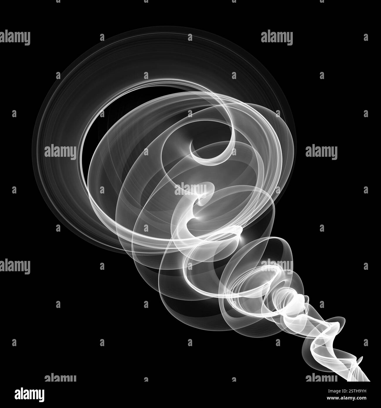 Texture white smoke on black hi-res stock photography and images - Alamy