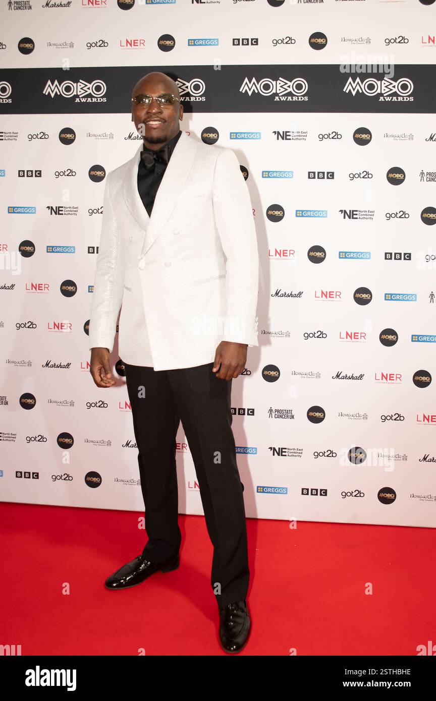 Newcastle, United Kingdom. 18th February 2025. Comedian Eddie Kadi on ...