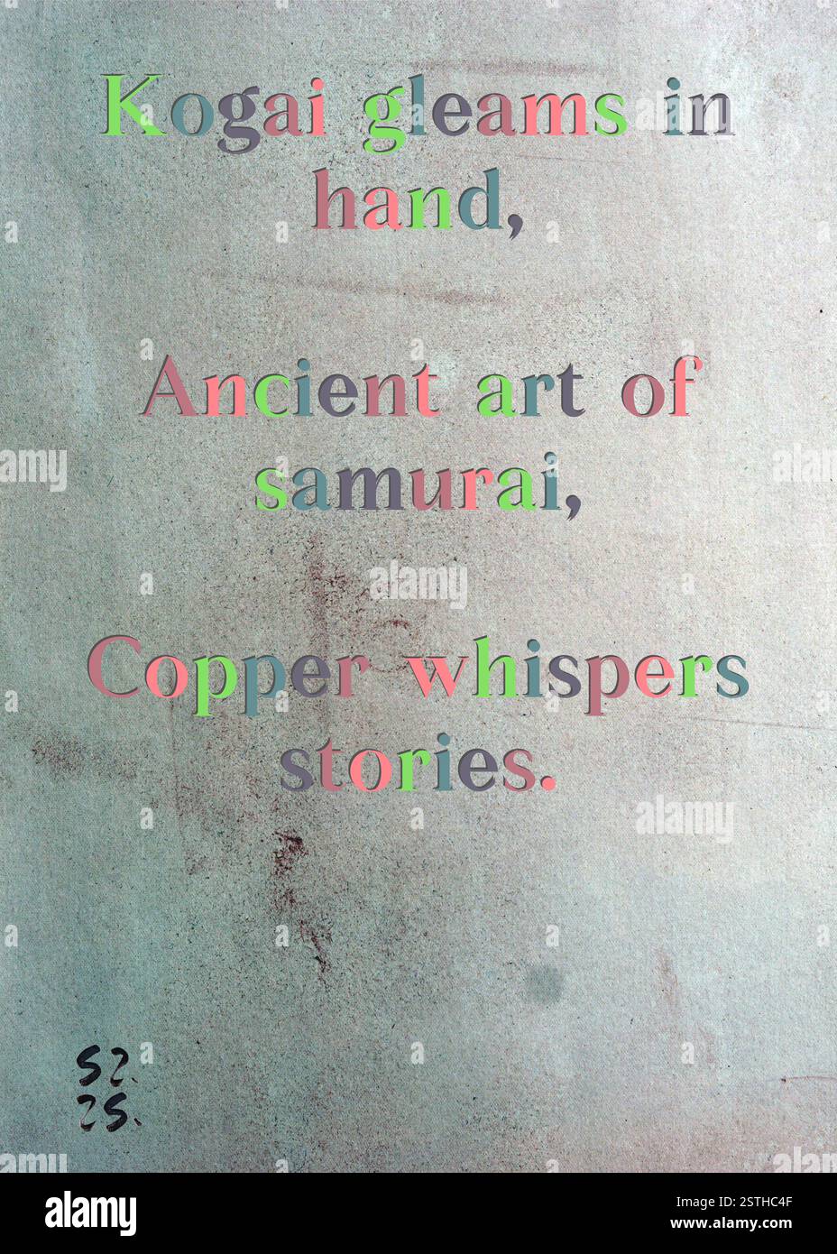 Kogai gleams in hand, Ancient art of samurai, Copper whispers stories ...