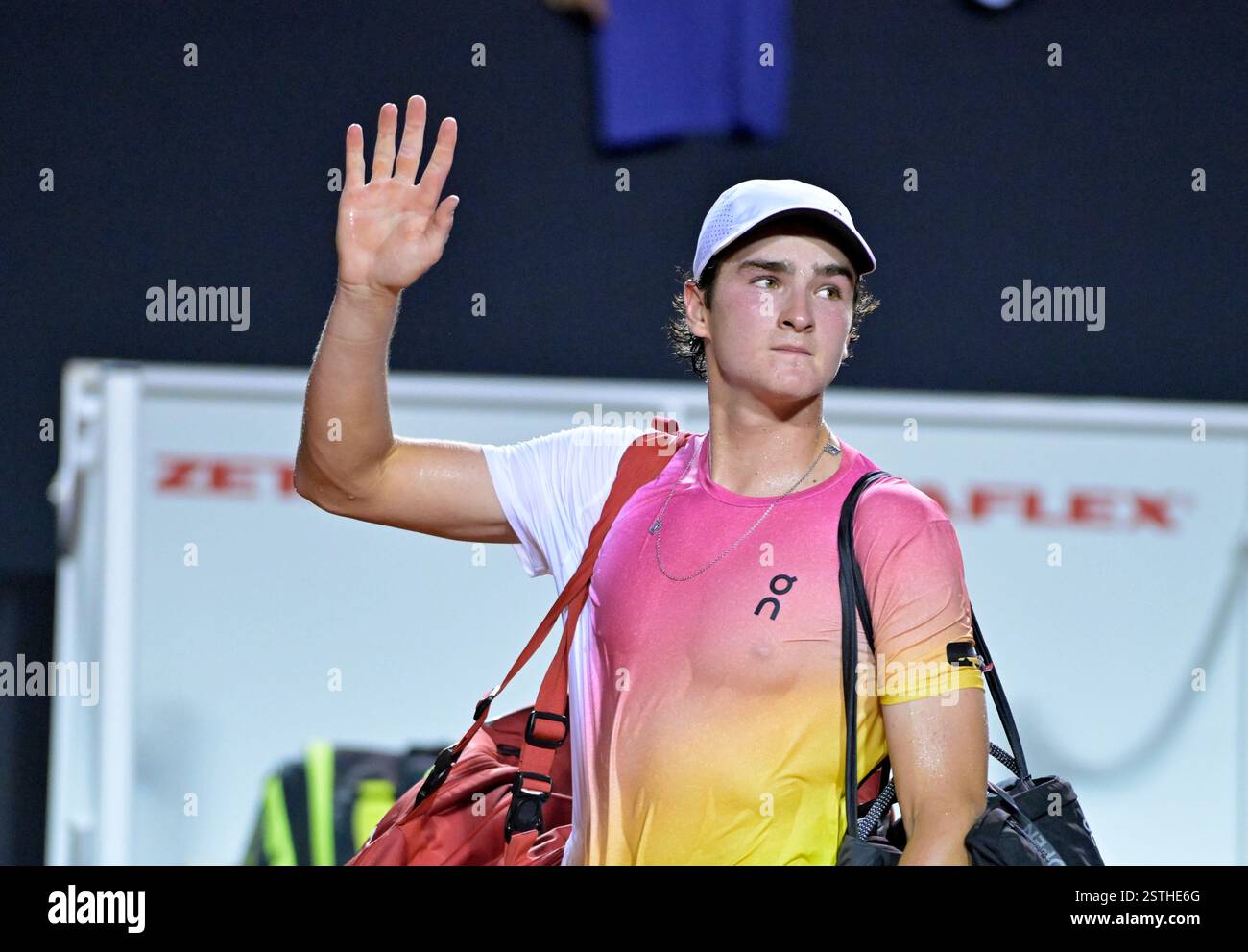 Rio de Janeiro-Brazil February 18, 2025, Rio Open Tennis, stage of the ...