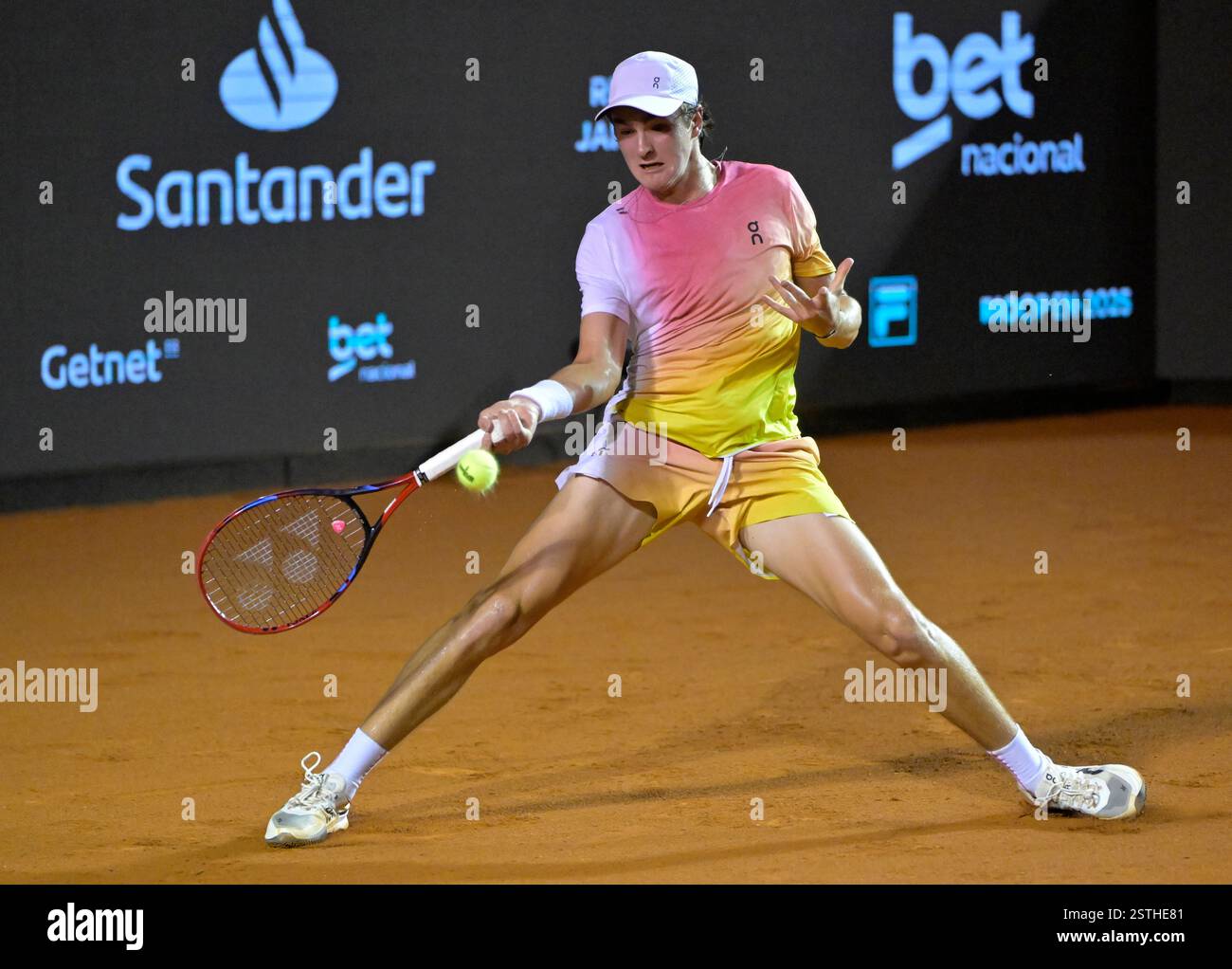 Rio de Janeiro-Brazil February 18, 2025, Rio Open Tennis, stage of the ...