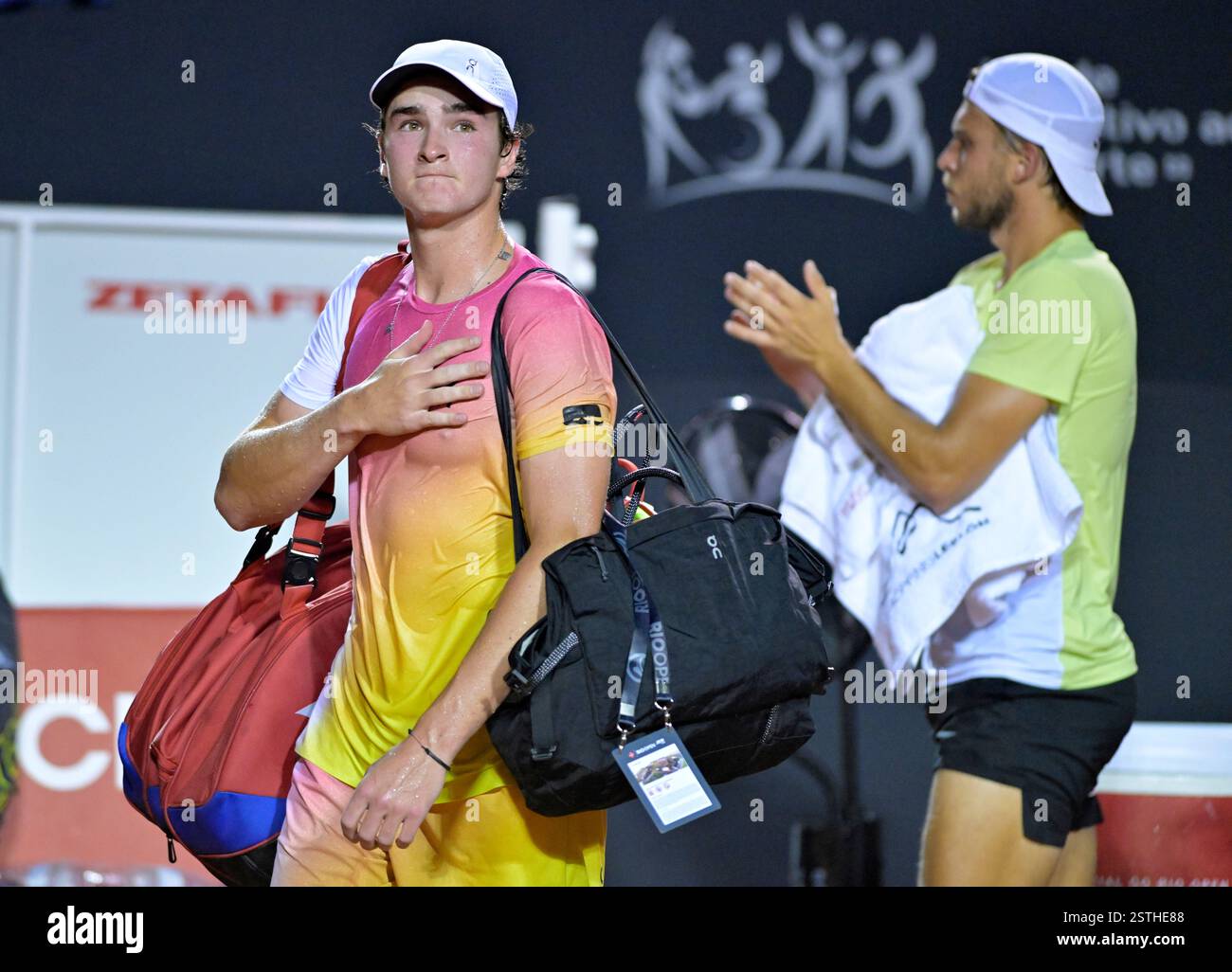 Rio de Janeiro-Brazil February 18, 2025, Rio Open Tennis, stage of the ...
