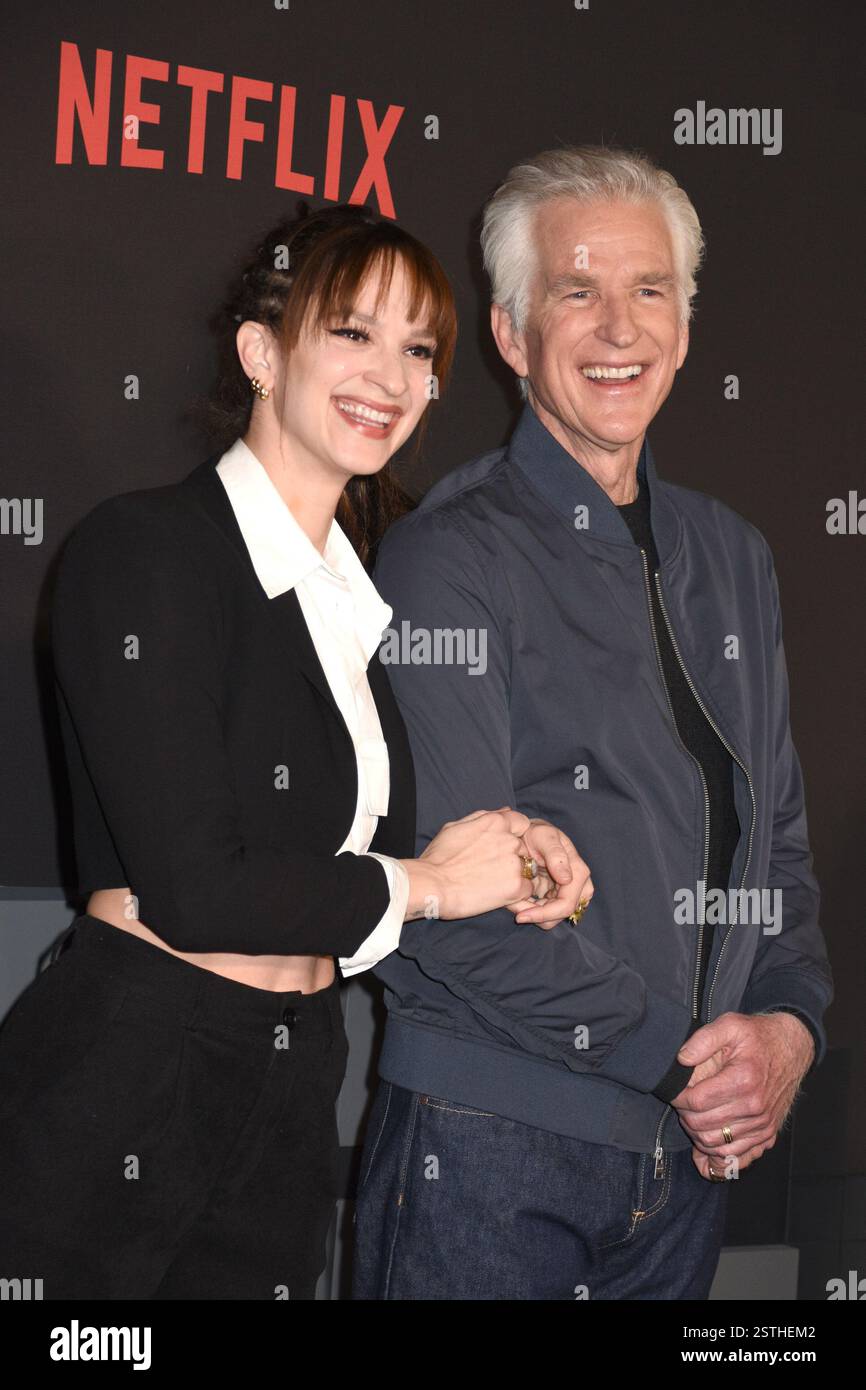 New York, NY, USA. 18th Feb, 2025. Ruby Modine and Matthew Modine at ...