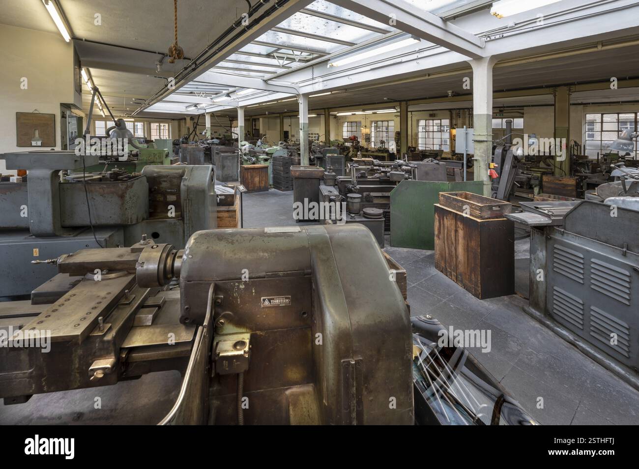 Production hall for engine valves, formerly Dietz & Pfriem valve ...