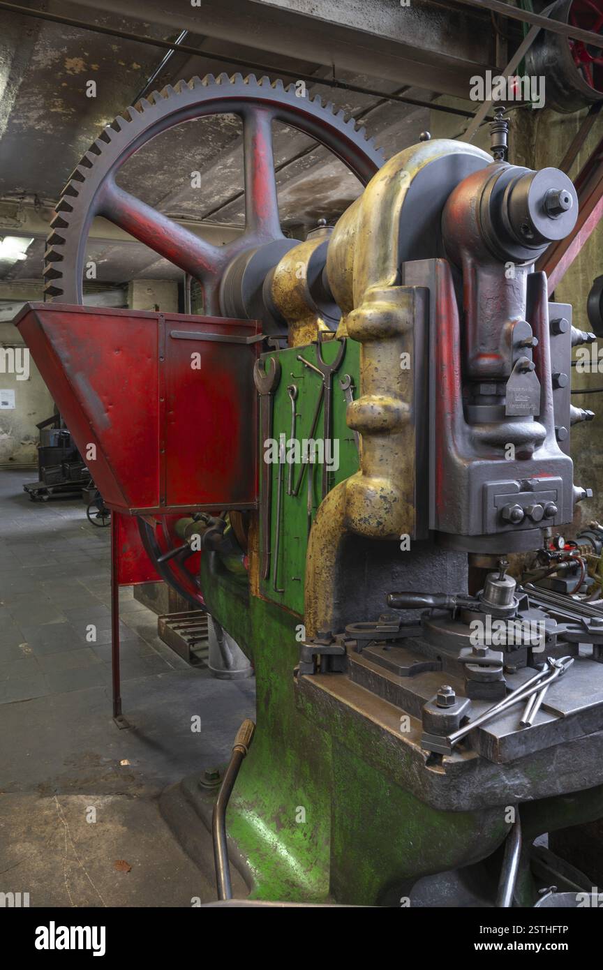 Machine in a drop forge, formerly Dietz & Pfriem valve factory, today ...