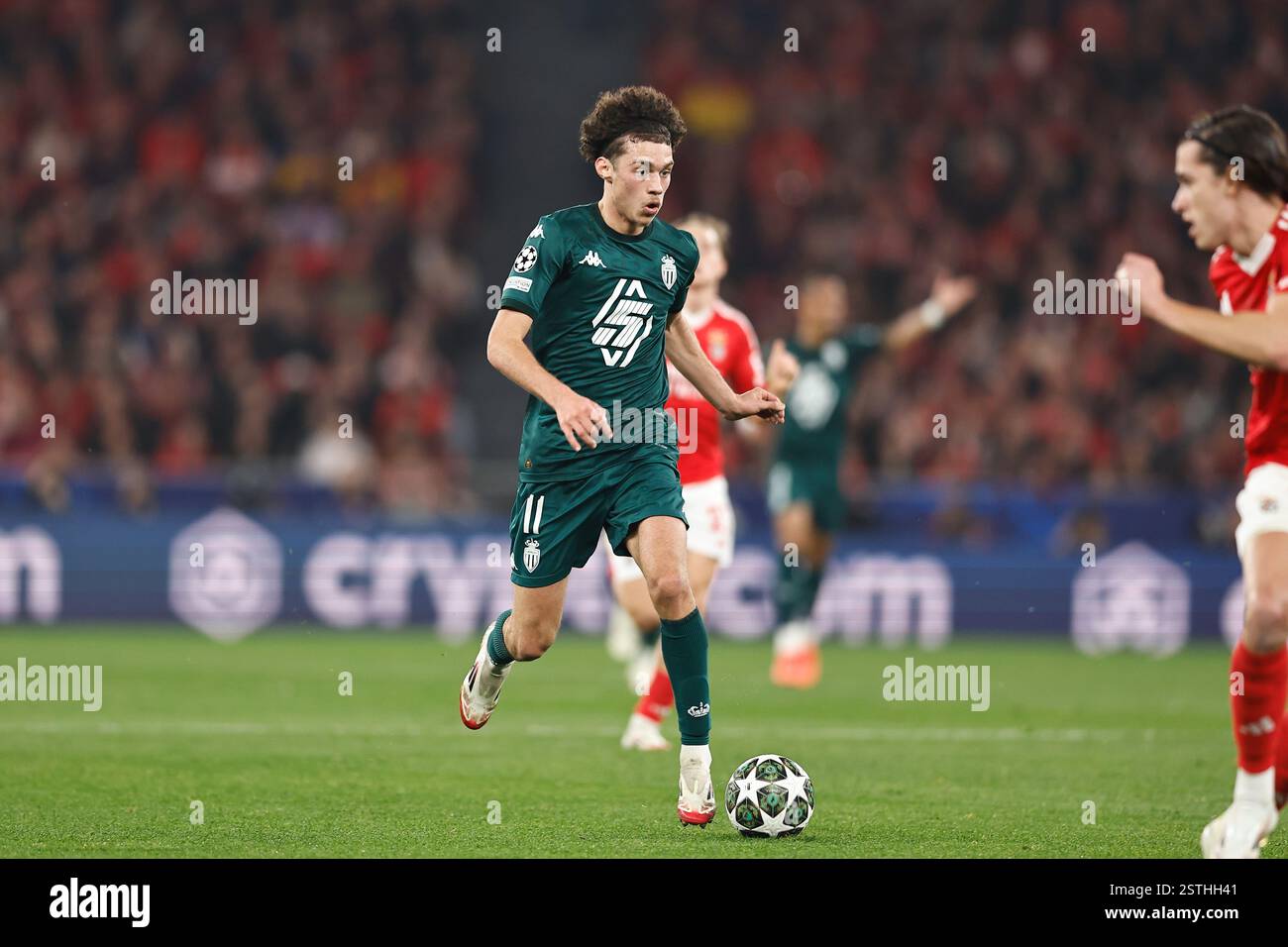 Maghnes Akliouche (Monaco), FEBRUARY 18, 2025 - Football / Soccer ...