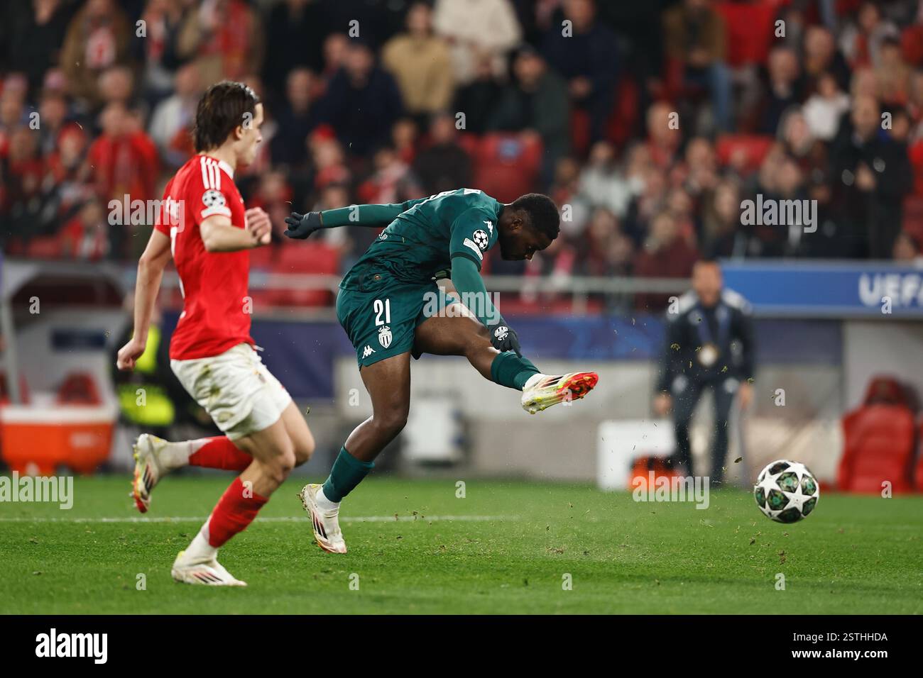 George Ilenikhena (Monaco), FEBRUARY 18, 2025 - Football / Soccer ...