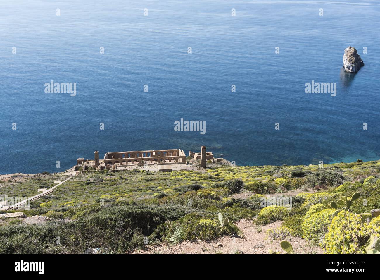 Porto flavia in sardinia italy hi-res stock photography and images - Alamy