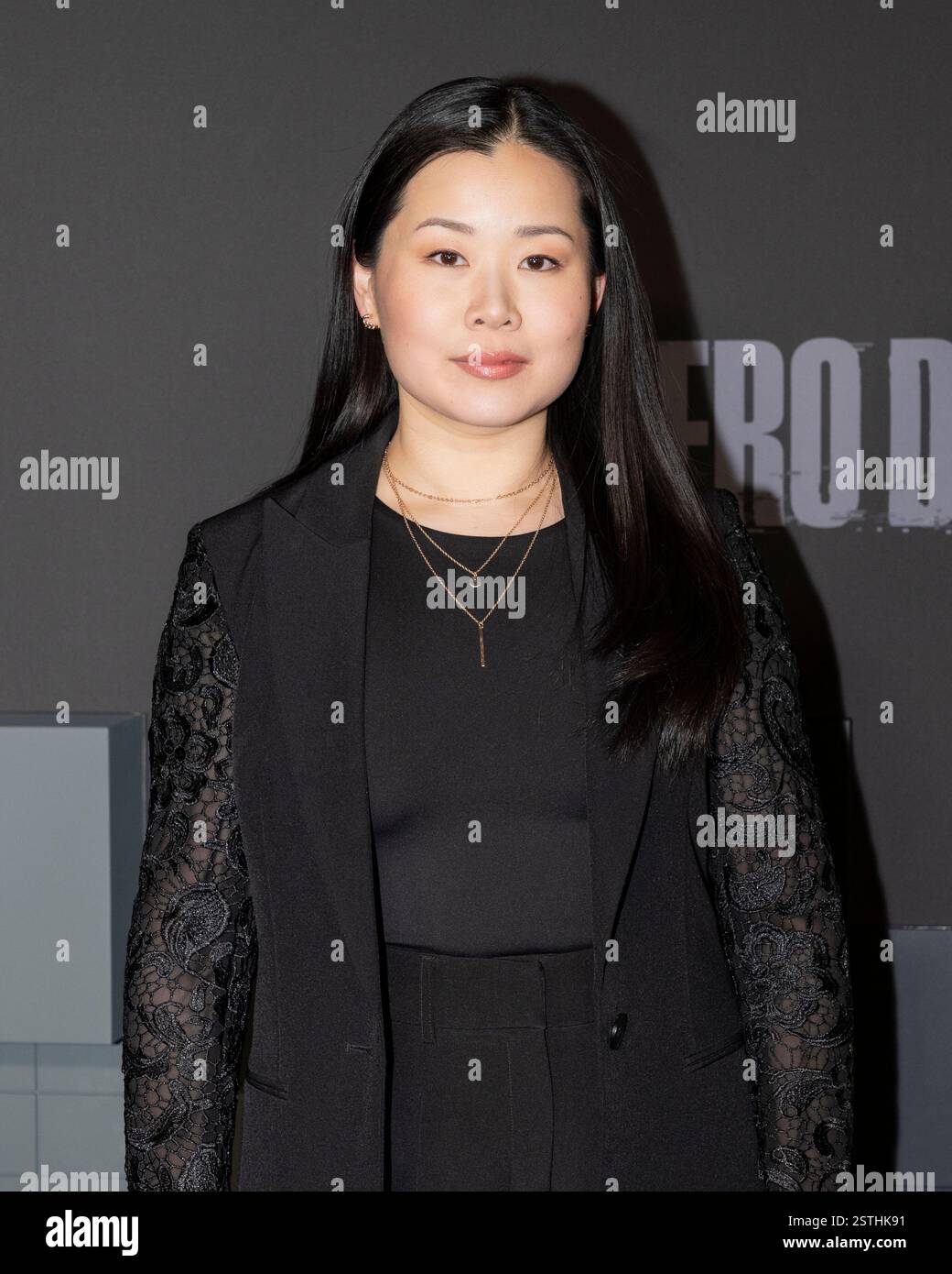New York, United States. 19th Feb, 2025. Eden Lee attends Netflix 'Zero ...