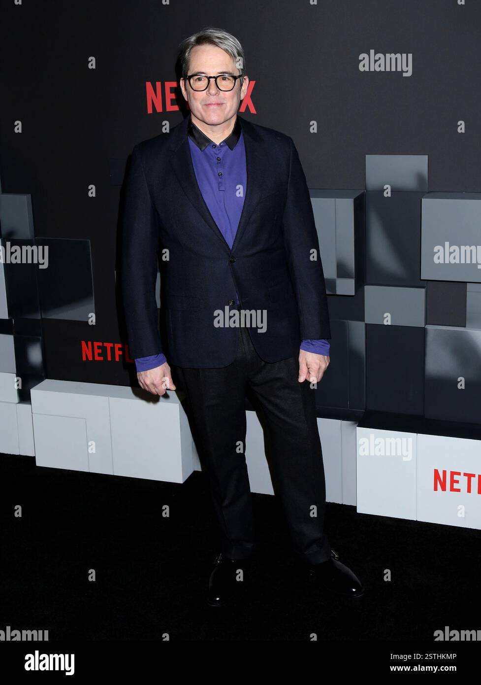 New York City, USA. 18th Feb, 2025. Matthew Broderick attending Netflix ...
