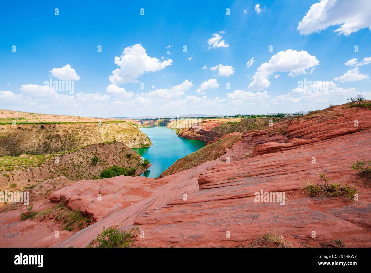 Jingbian Wave Valley, Yulin, Shaanxi, China Stock Photo - Alamy