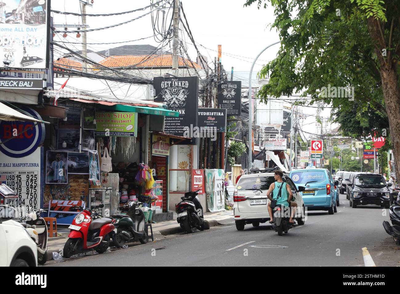Jalan Kartika Plaza, Kuta, Bali Stock Photo - Alamy