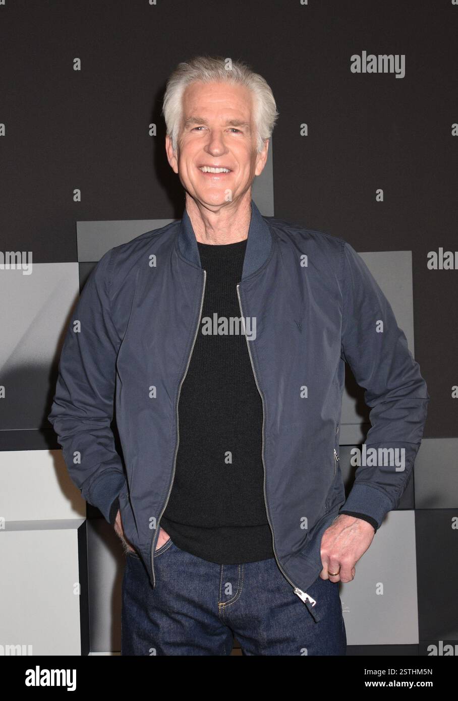 New York, NY, USA. 18th Feb, 2025. Matthew Modine at Netflix's Zero Day ...