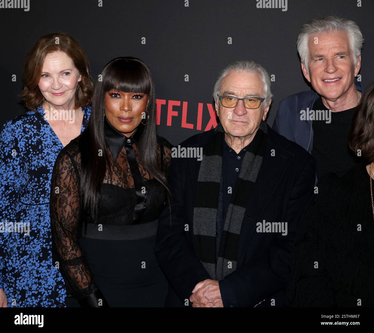 New York City, USA. 18th Feb, 2025. Joan Allen, Angela Bassett, Robert ...