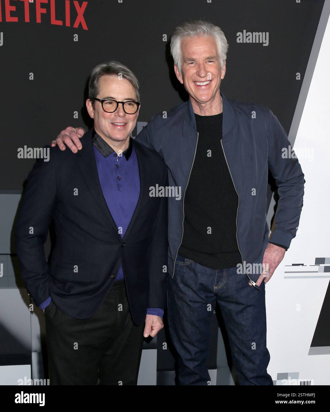 New York City, USA. 18th Feb, 2025. Matthew Broderick and Matthew ...