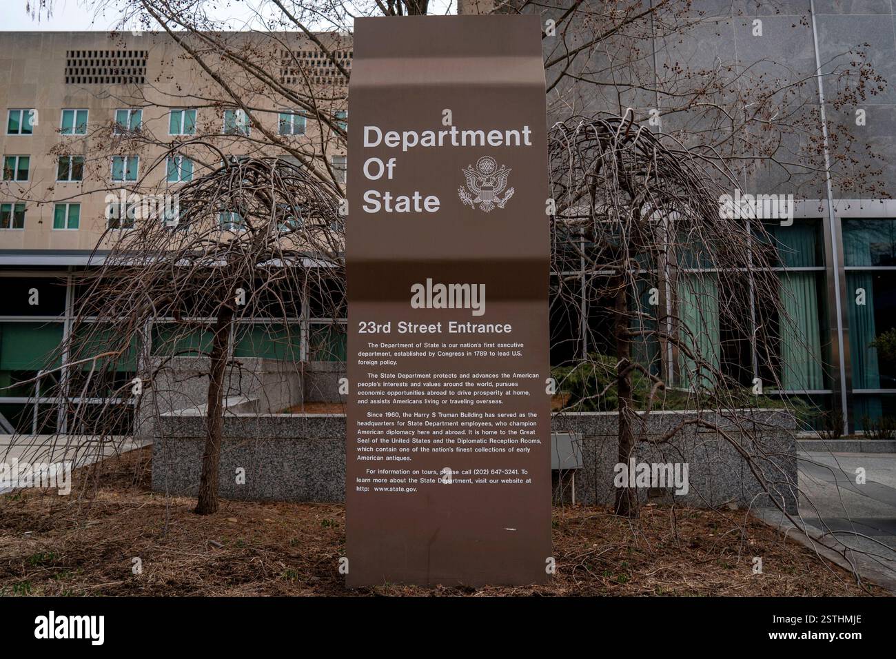 Washington, United States. 18th Feb, 2025. The State Department ...