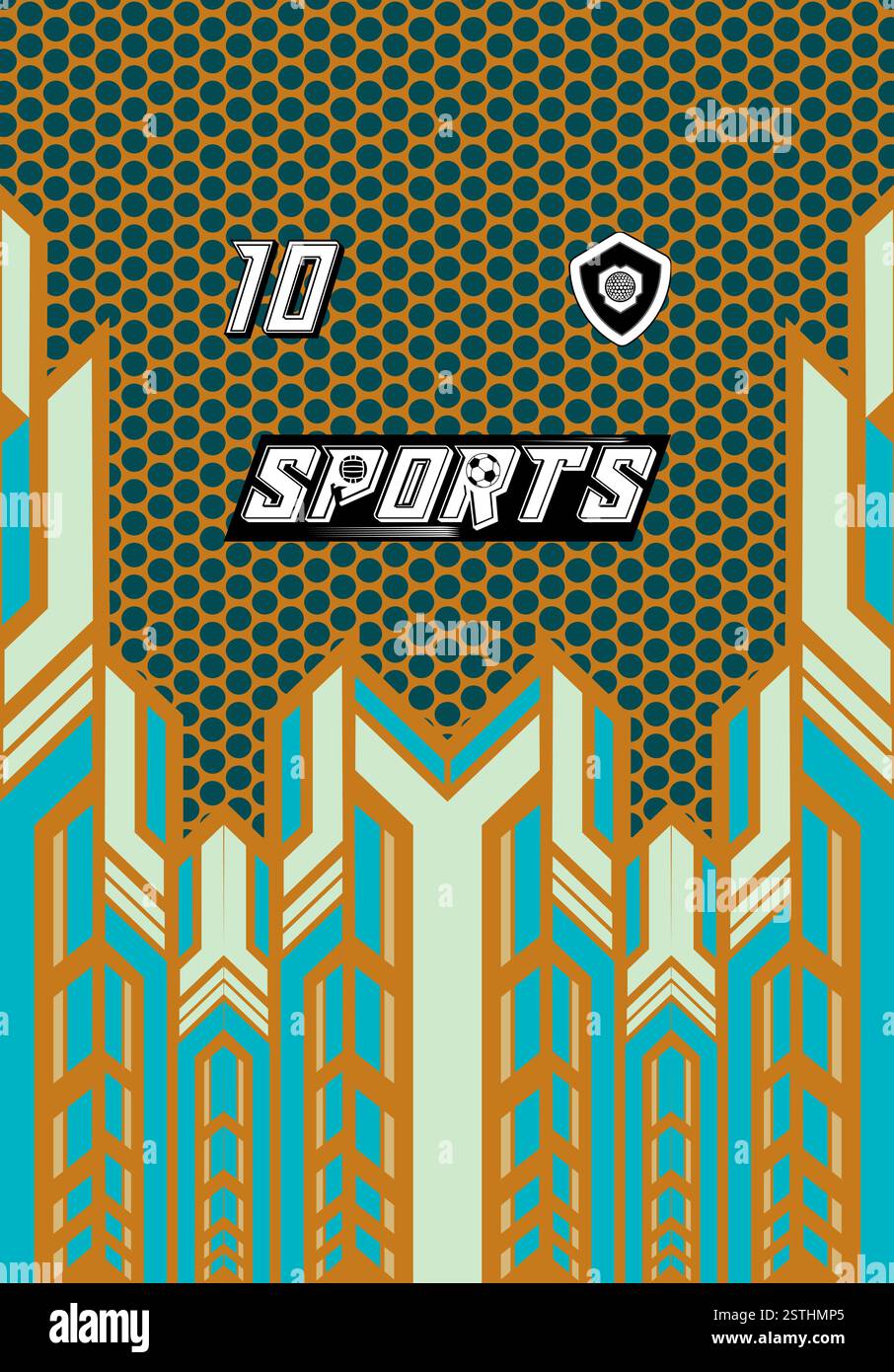 Sports Jersey Design Modern Athletic Wear Soccer Basketball Football ...