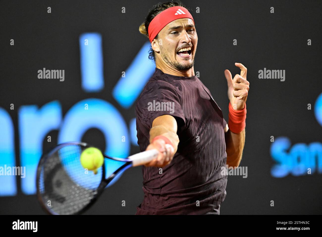 Rio de Janeiro-Brazil February 18, 2025, Rio Open Tennis, stage of the ...