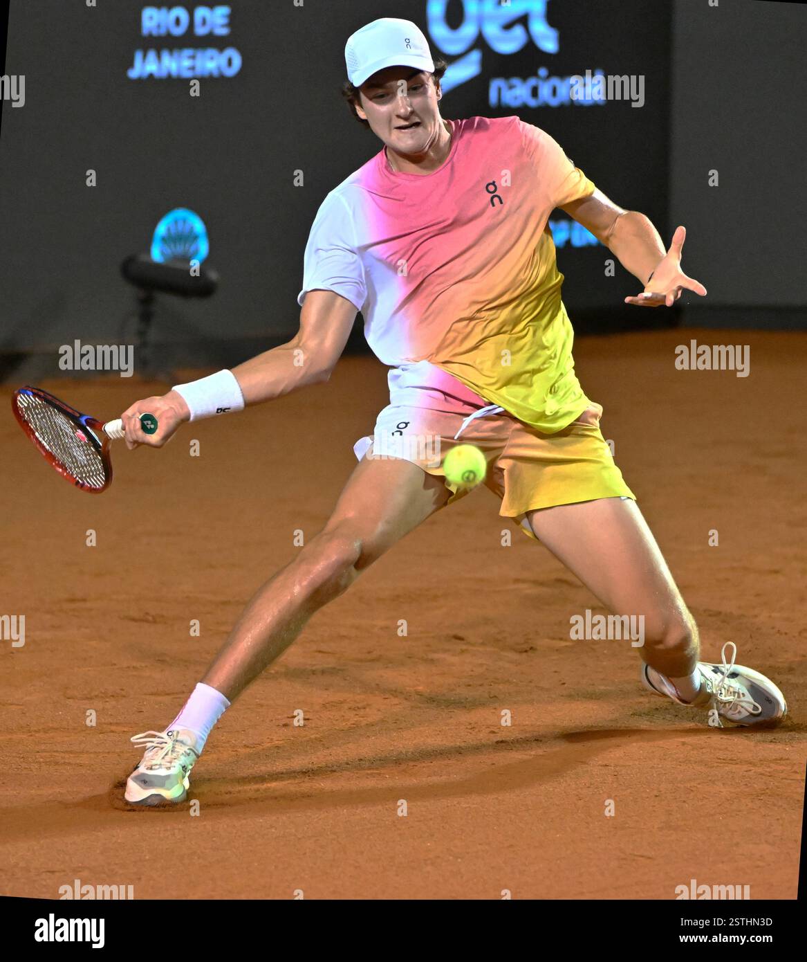 Rio de Janeiro-Brazil February 18, 2025, Rio Open Tennis, stage of the ...
