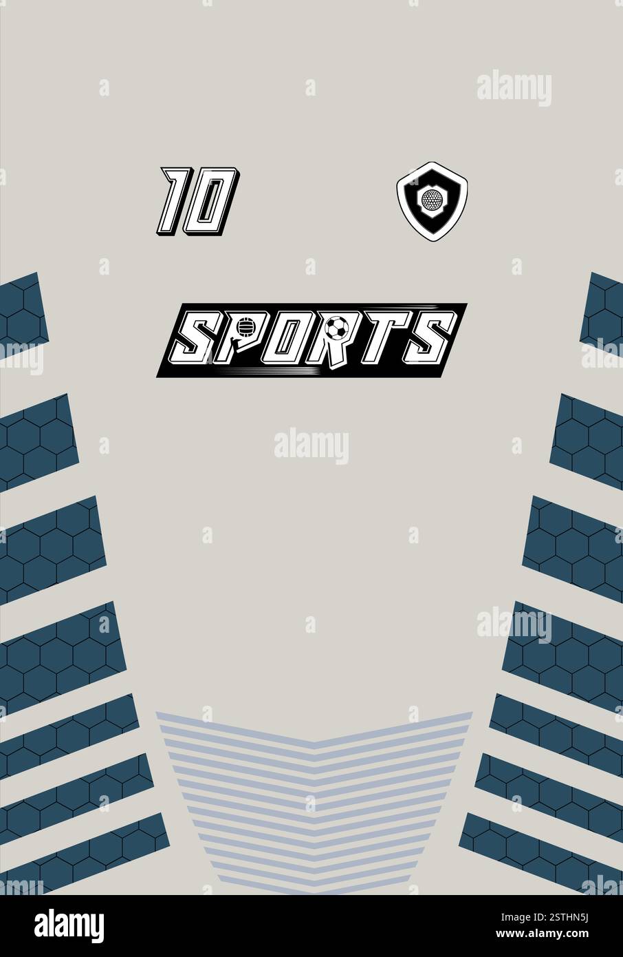 Sports Jersey Design Modern Athletic Wear Soccer Basketball Football ...