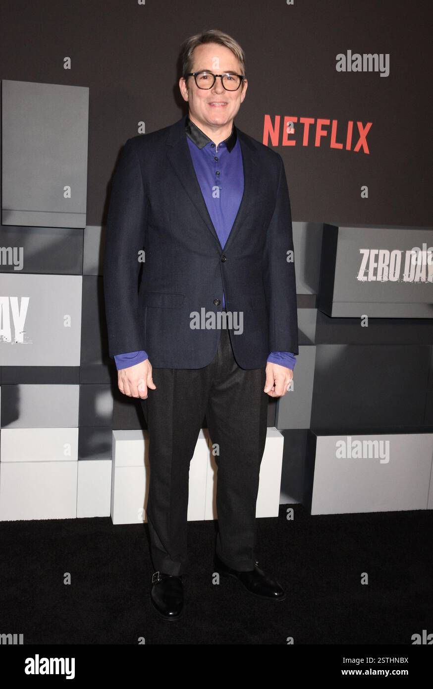 New York, NY, USA. 18th Feb, 2025. Matthew Broderick at Netflix's Zero ...