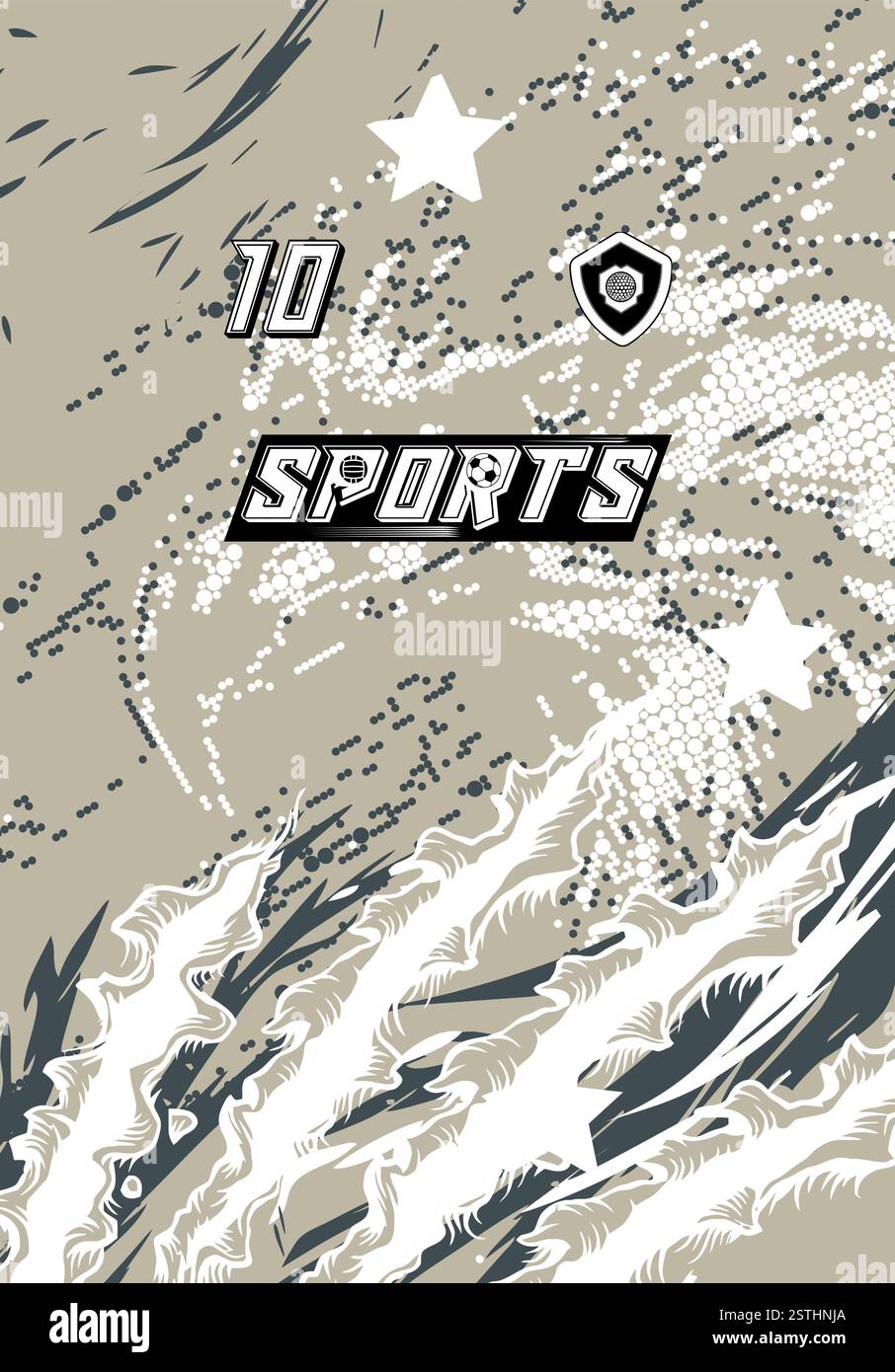 Sports Jersey Design Modern Athletic Wear Soccer Basketball Football ...