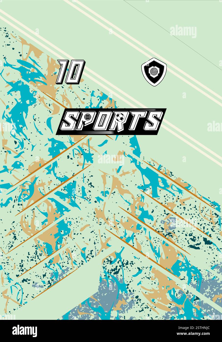 Sports Jersey Design Modern Athletic Wear Soccer Basketball Football ...