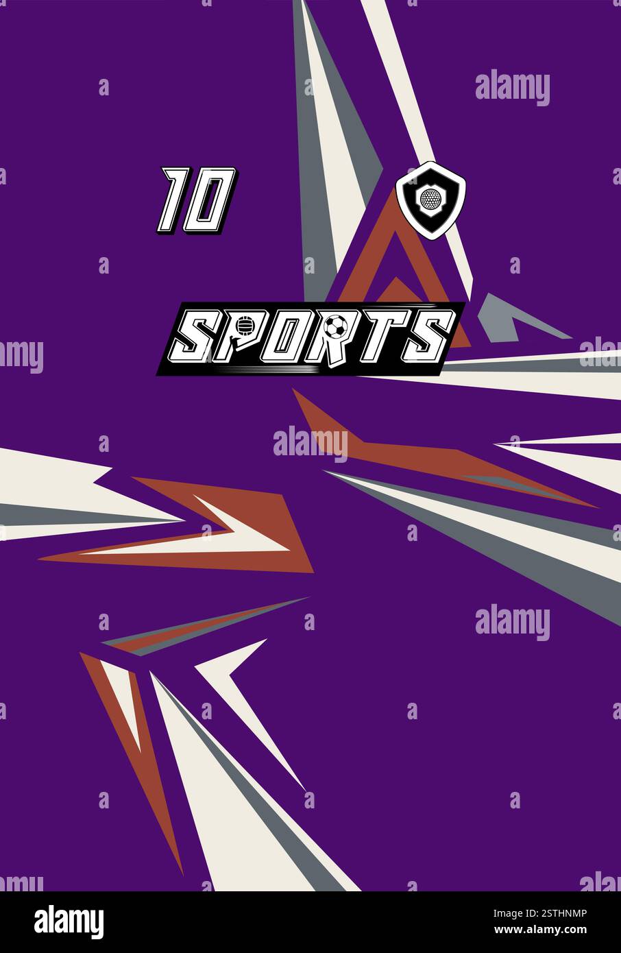 Sports Jersey Design Modern Athletic Wear Soccer Basketball Football ...