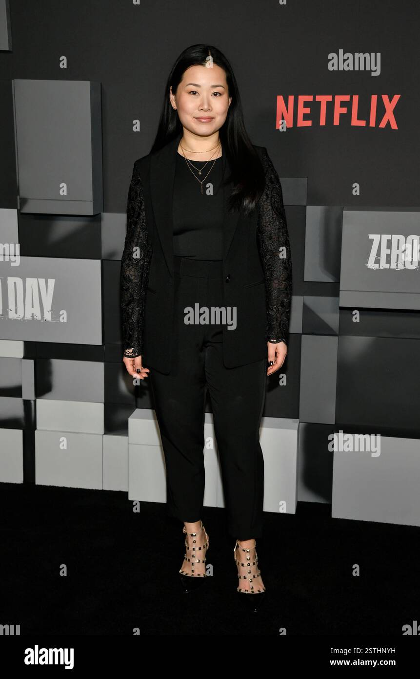 Eden Lee attends the world premiere of Netflix's "Zero Day" at The ...