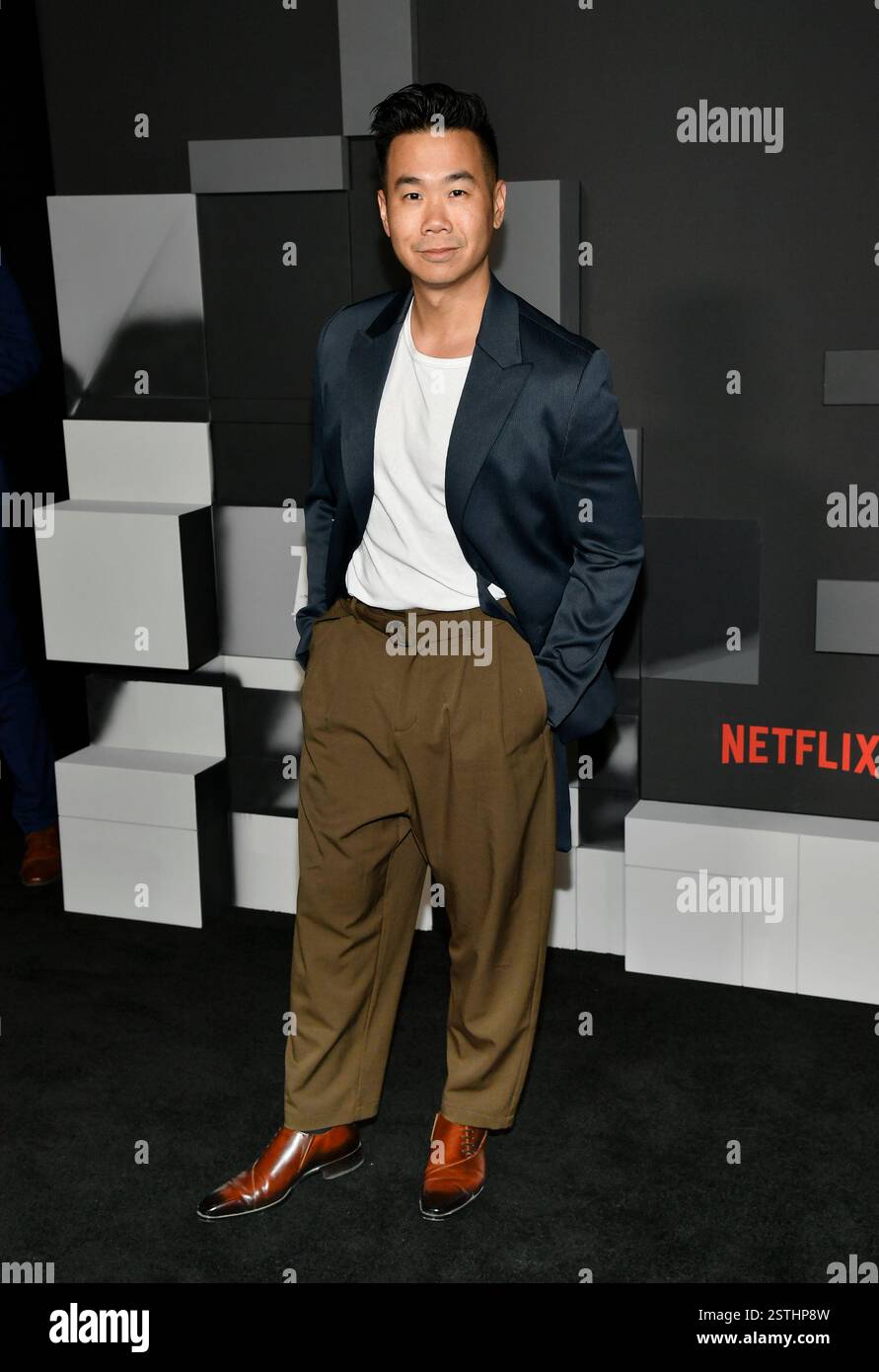 David Ma attends the world premiere of Netflix's "Zero Day" at The ...