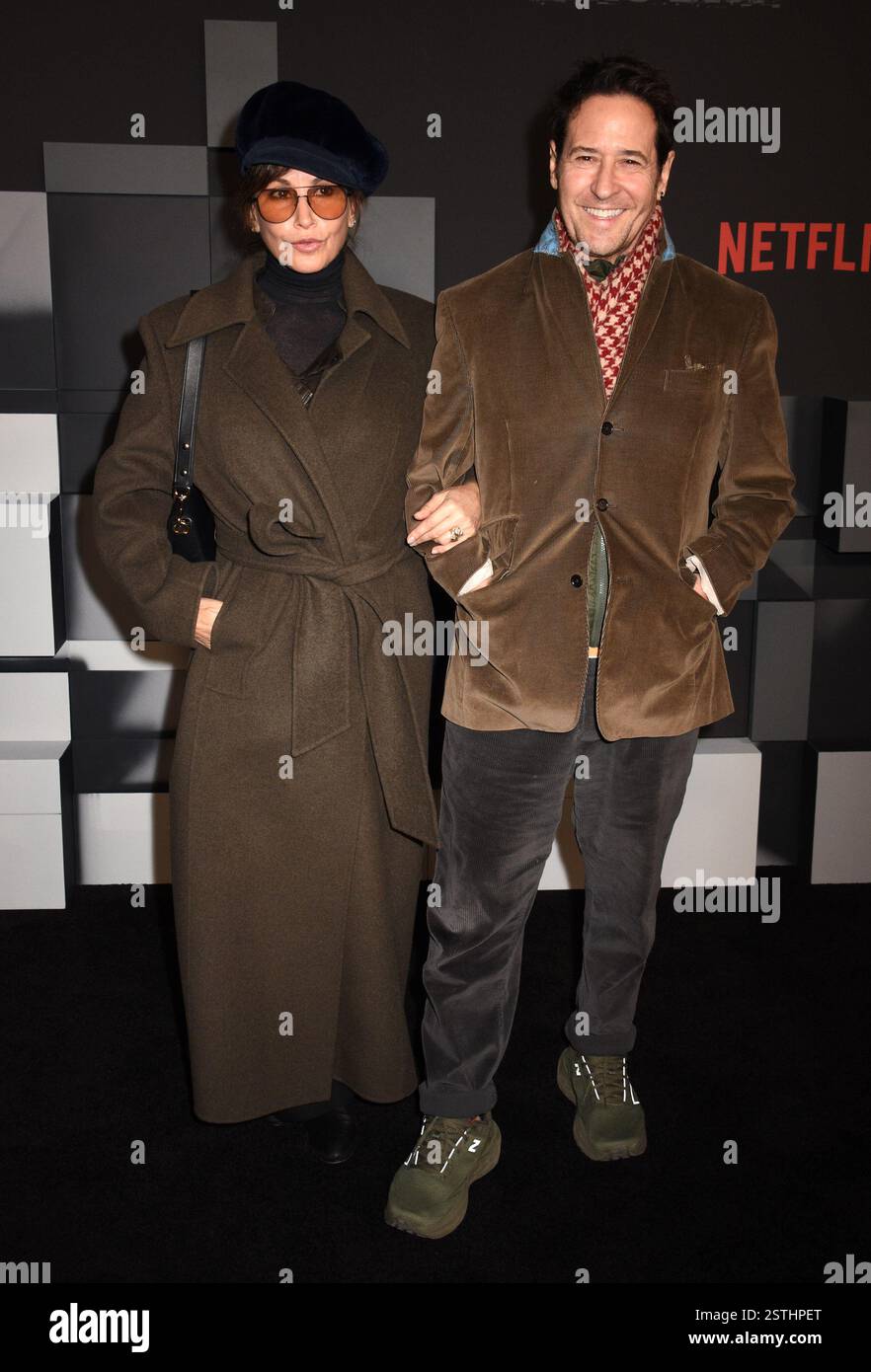 New York, NY, USA. 18th Feb, 2025. Gina Gershon and Rob Morrow at ...