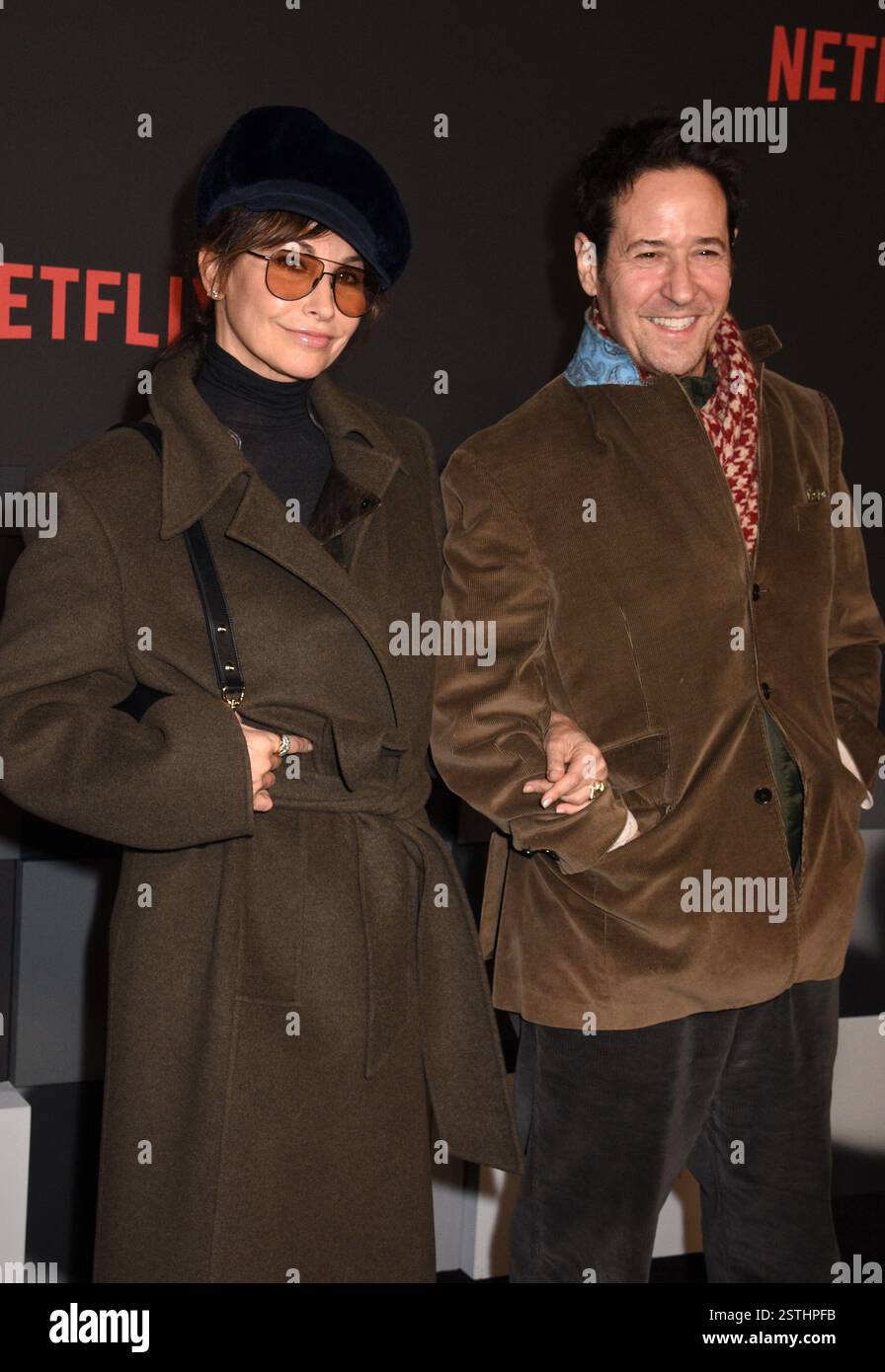 New York, NY, USA. 18th Feb, 2025. Gina Gershon and Rob Morrow at ...