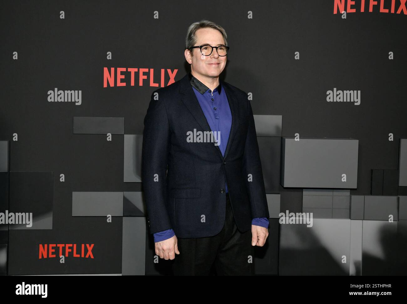 Matthew Broderick attends the world premiere of Netflix's "Zero Day" at ...