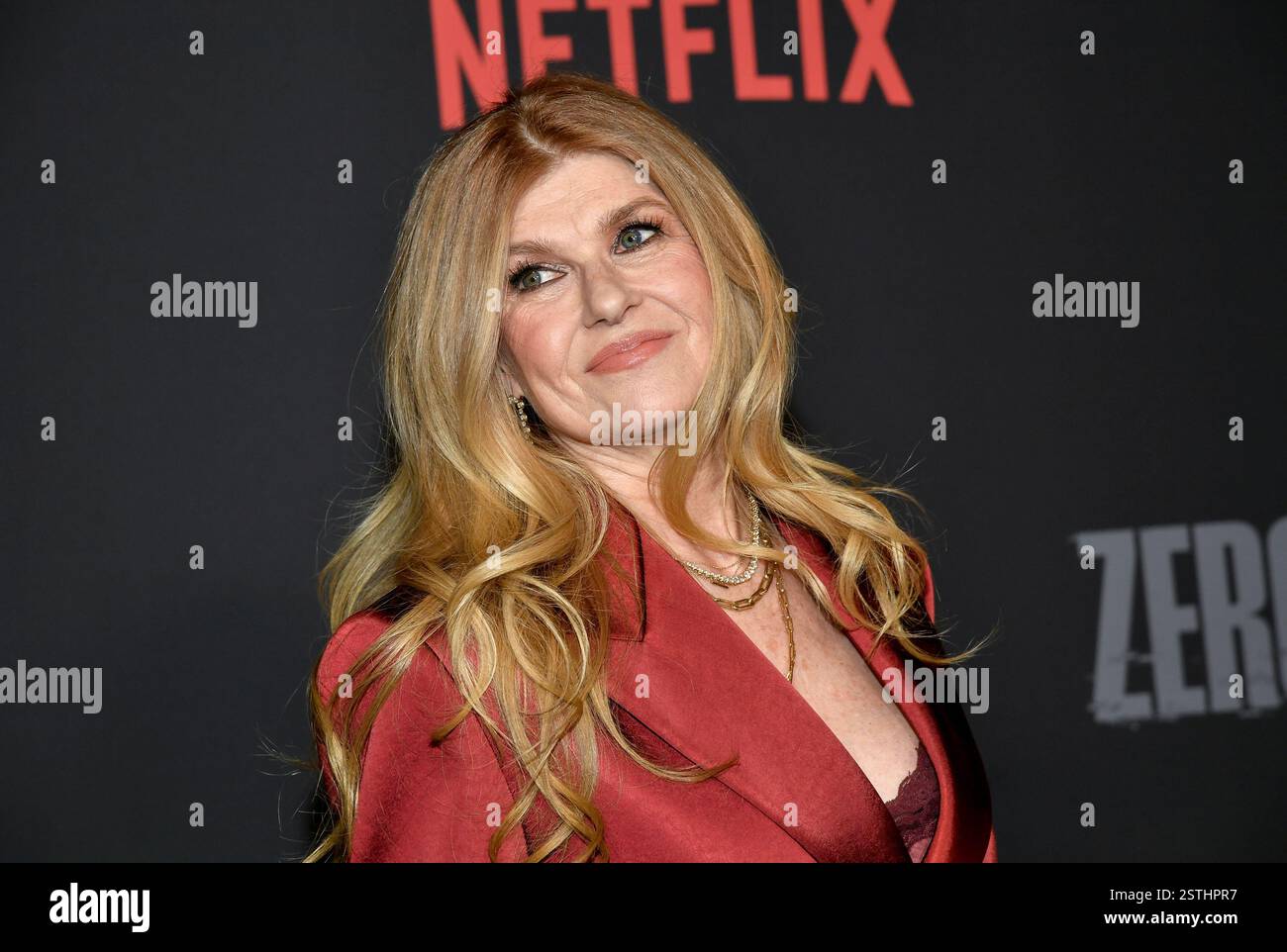 Connie Britton attends the world premiere of Netflix's "Zero Day" at ...