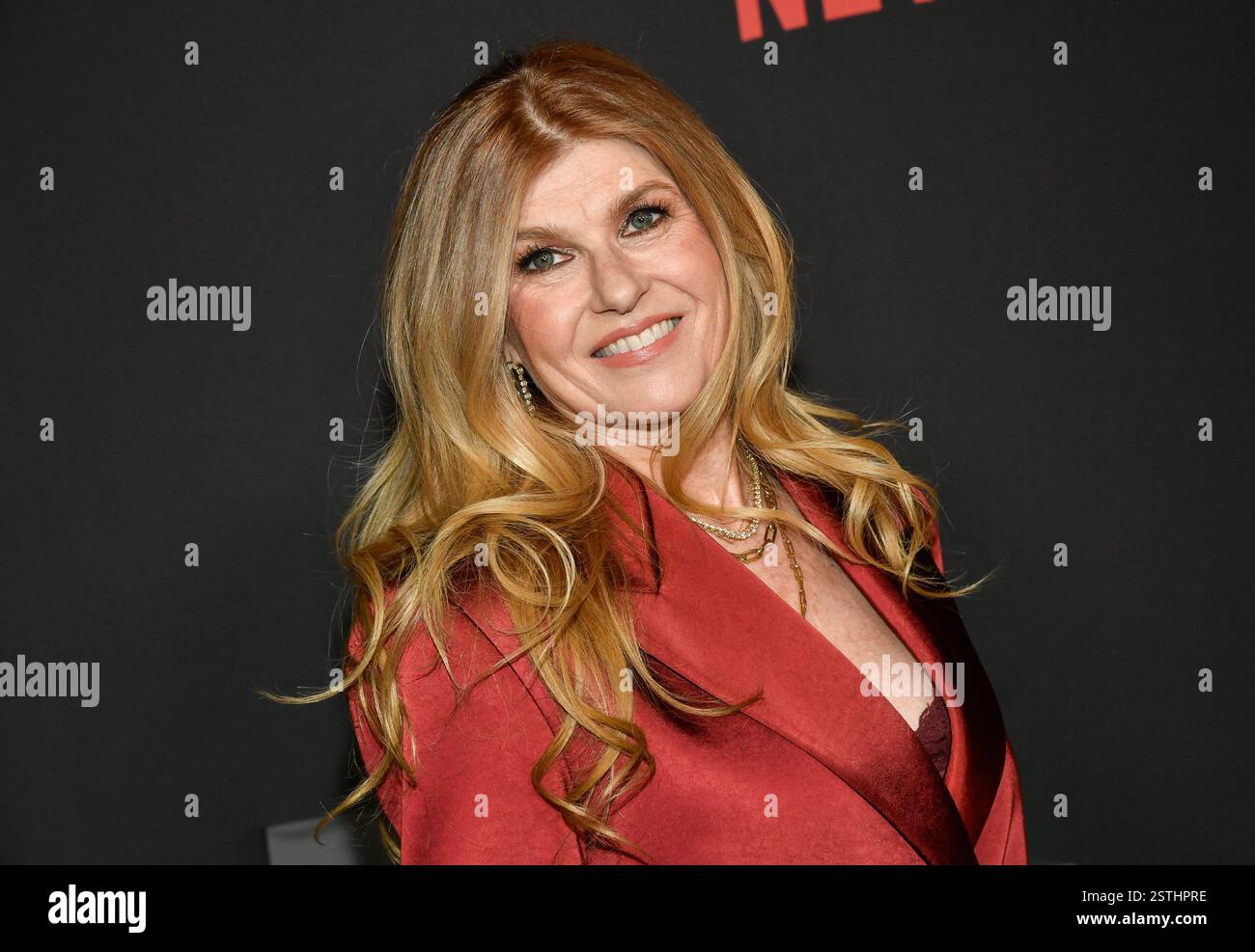 Connie Britton attends the world premiere of Netflix's "Zero Day" at ...