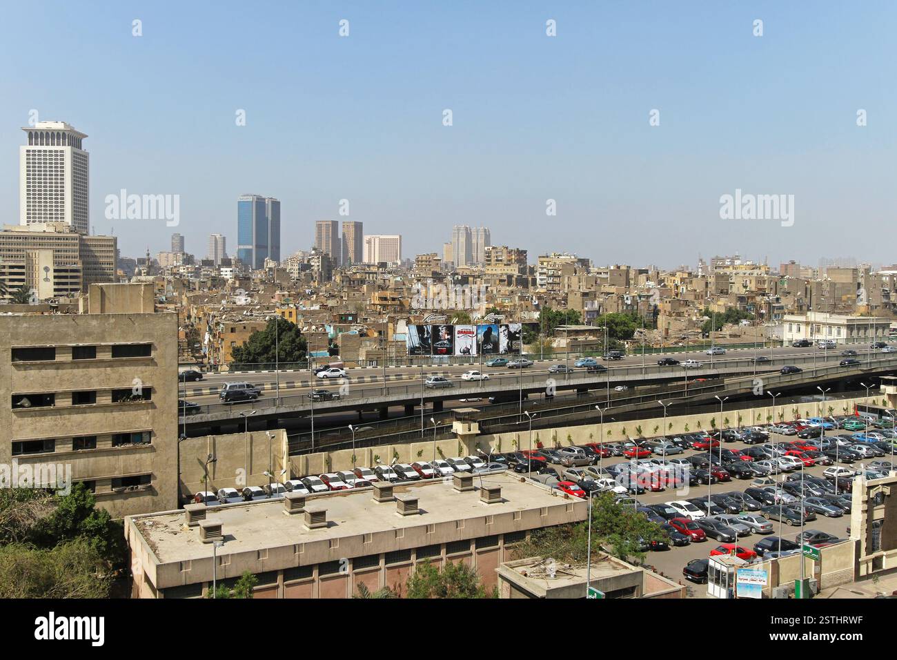 Elevated Expressway Cairo Stock Photo - Alamy