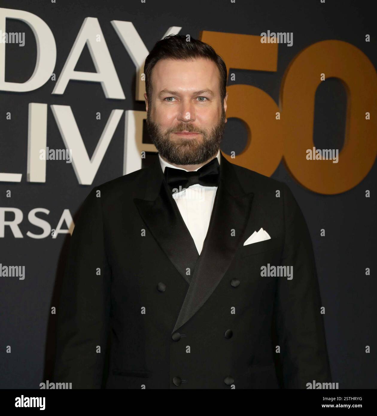 February 16, 2025, New York, New York, USA: Actor TARAN KILLAM seen at ...