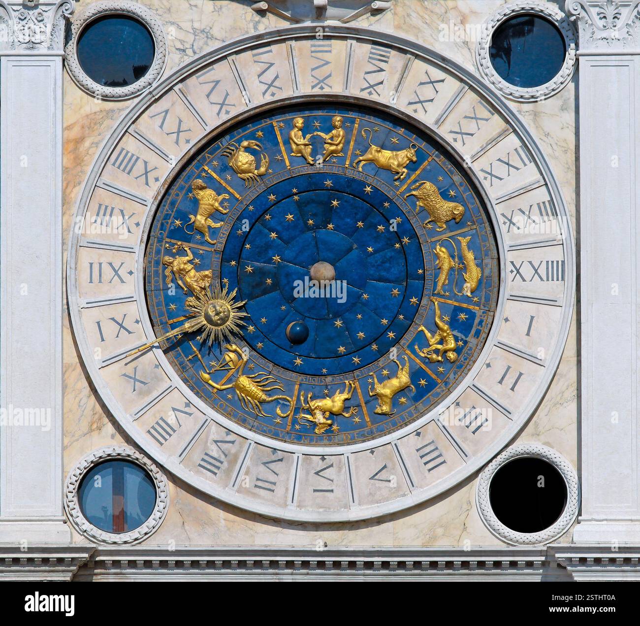 San Marco clock Stock Photo - Alamy
