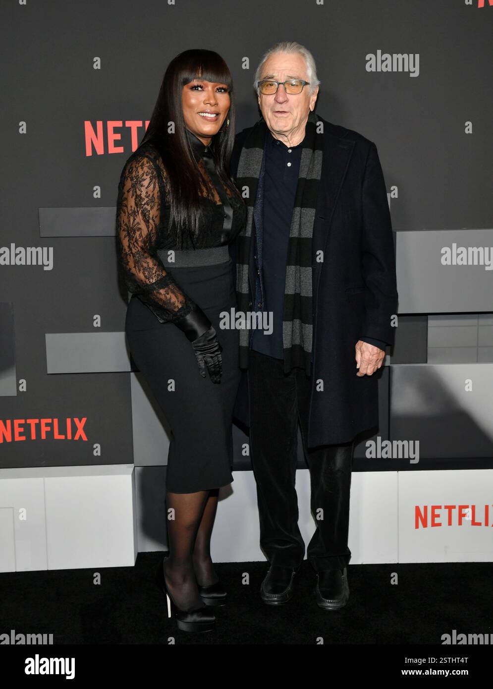 Angela Bassett, left, and Robert De Niro attend the world premiere of ...