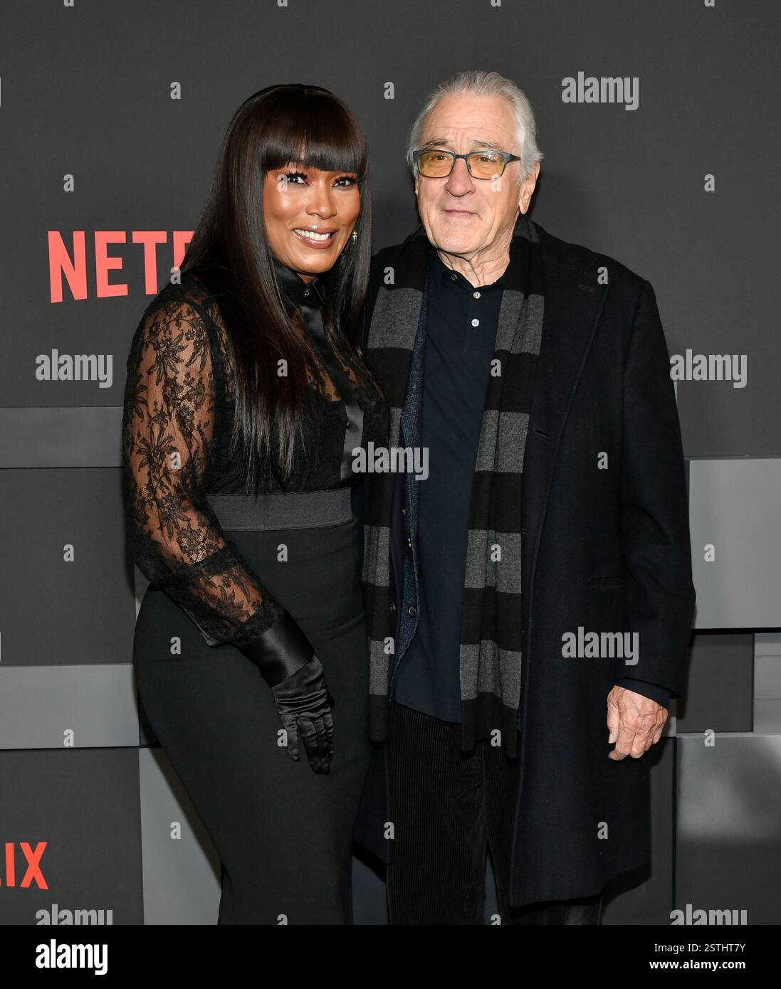 Angela Bassett, left, and Robert De Niro attend the world premiere of ...