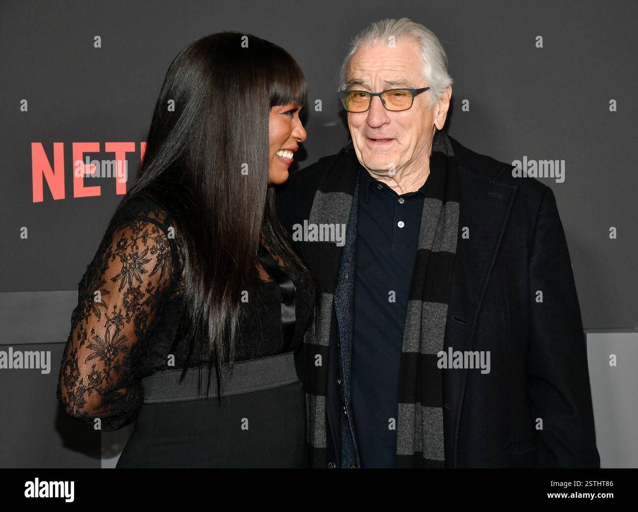 Angela Bassett, left, and Robert De Niro attend the world premiere of ...