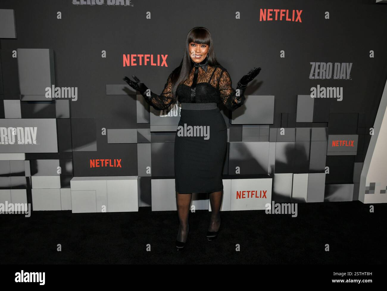 Angela Bassett attends the world premiere of Netflix's "Zero Day" at ...