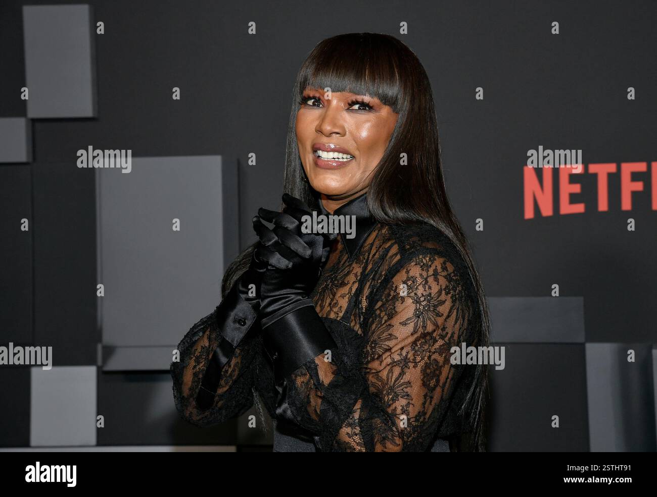 Angela Bassett attends the world premiere of Netflix's "Zero Day" at ...