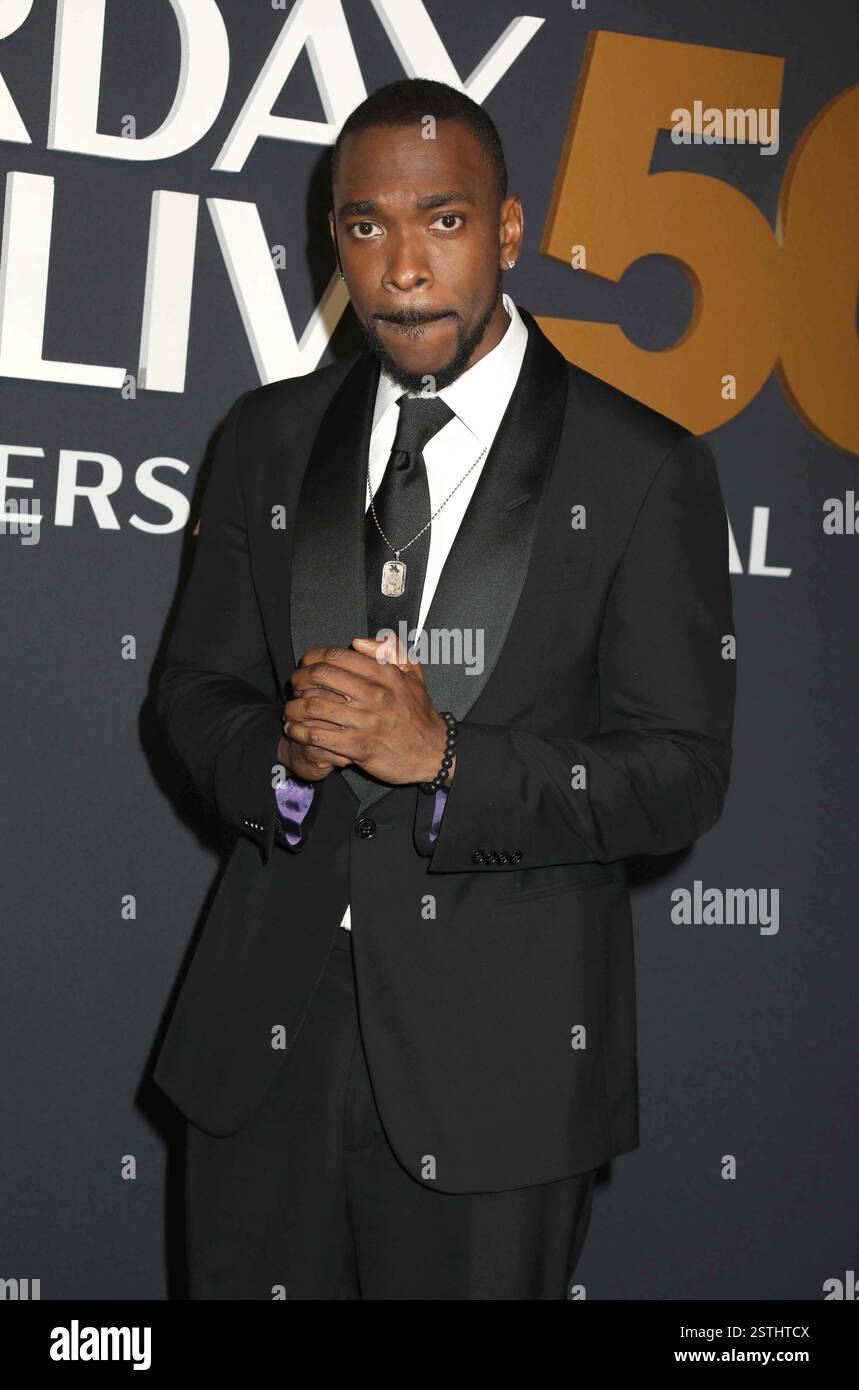 February 16, 2025, New York, New York, USA: Actor JAY PHAROAH seen at ...